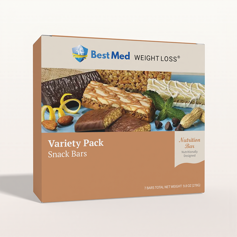 BestMed High Protein Snack Bar, 10g Variety Pack (7ct) – NutriWise