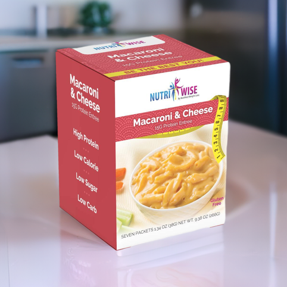 NutriWise Protein Meal Creamy Macaroni & Cheese (7/Box)