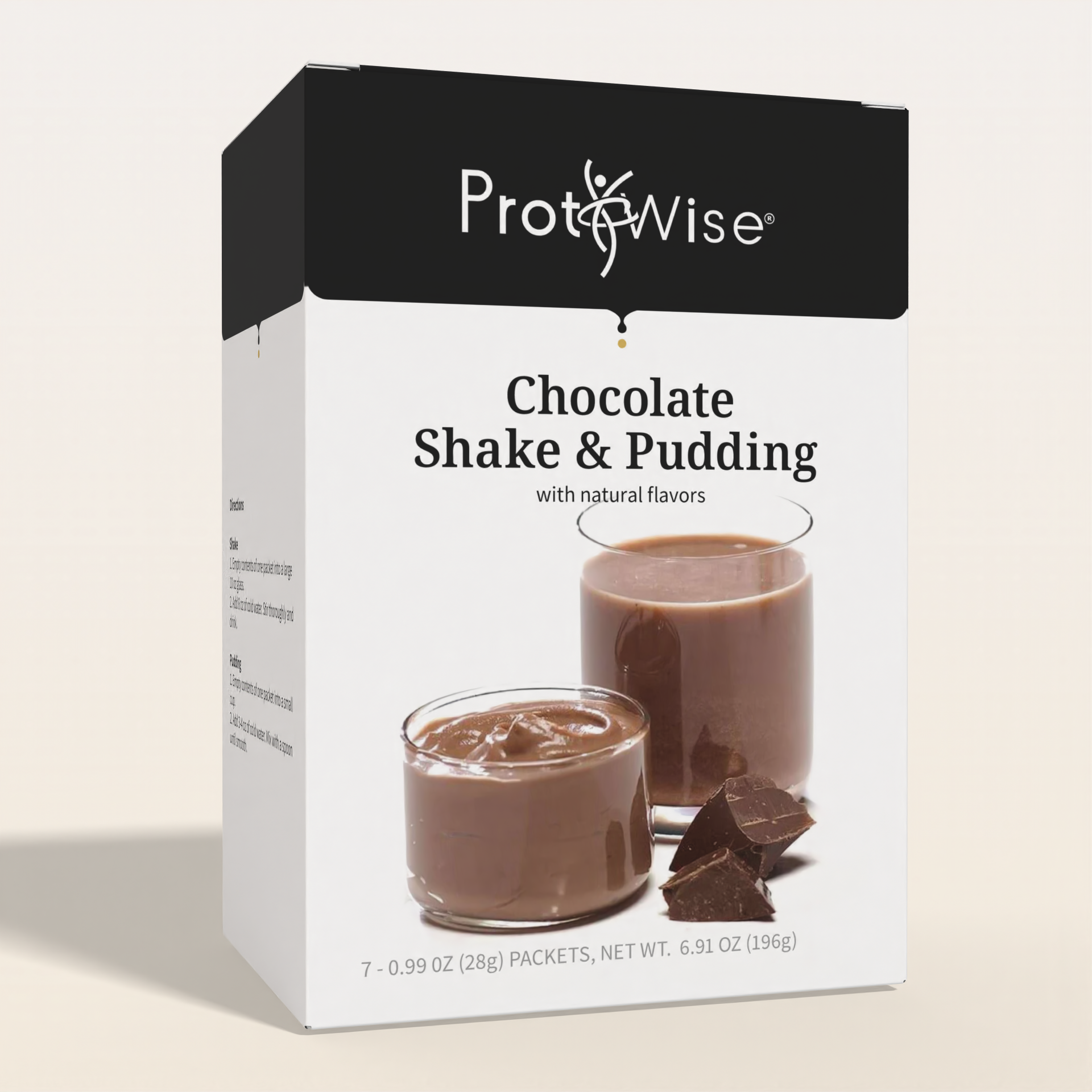 ProtiWise High-Protein Chocolate Shake or Pudding (7ct) – NutriWise