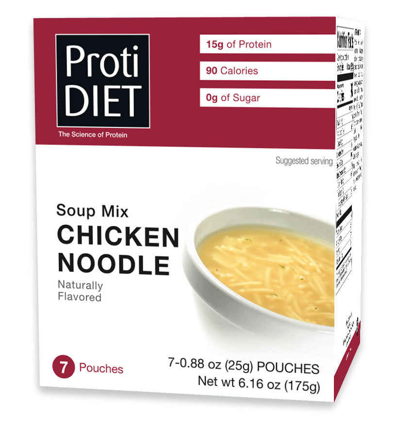 ProtiDiet High-Protein Chicken Noodle Soup Mix (7/Box) – NutriWise