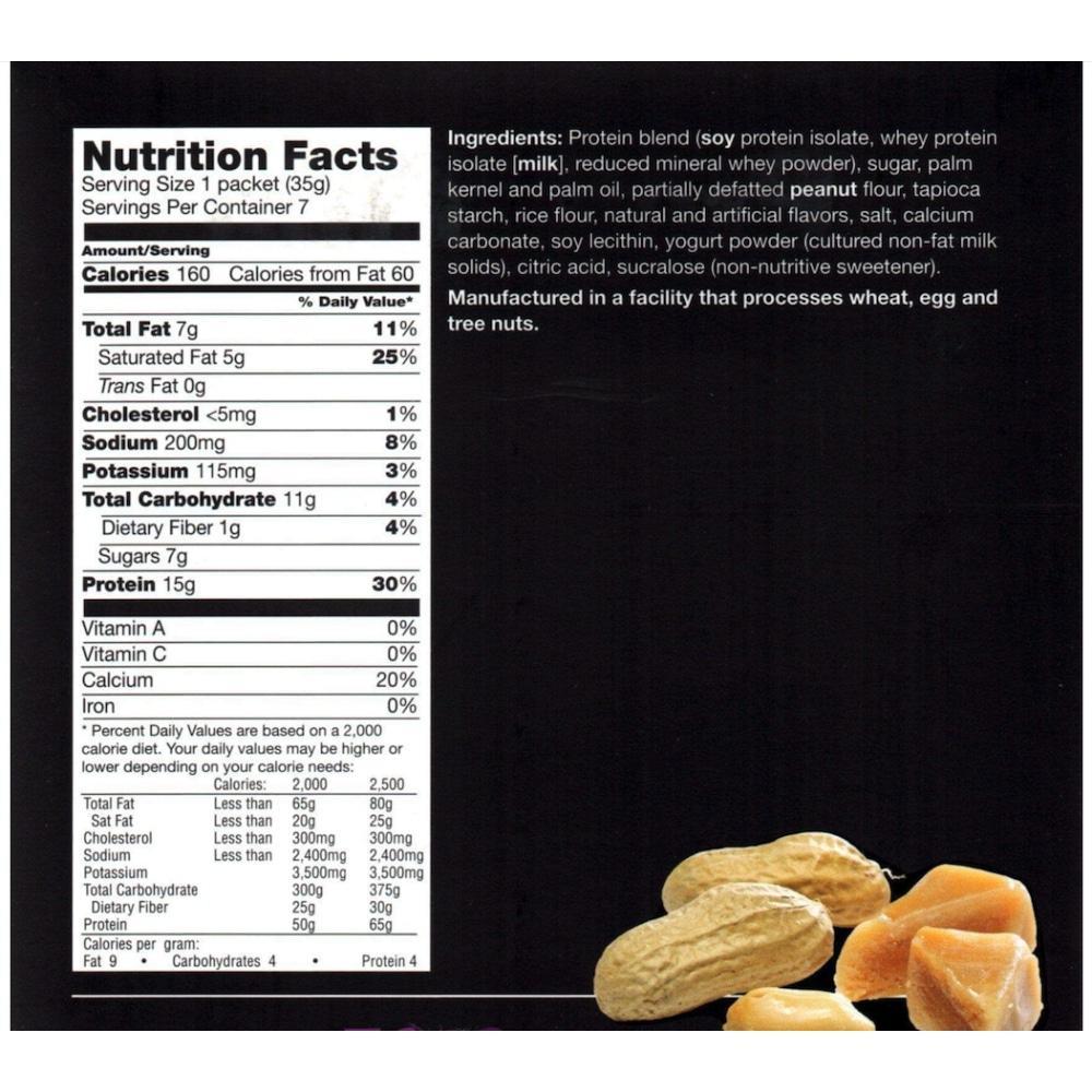 ProtiWise Peanut & Caramel Soy Snacks (7ct) – NutriWise