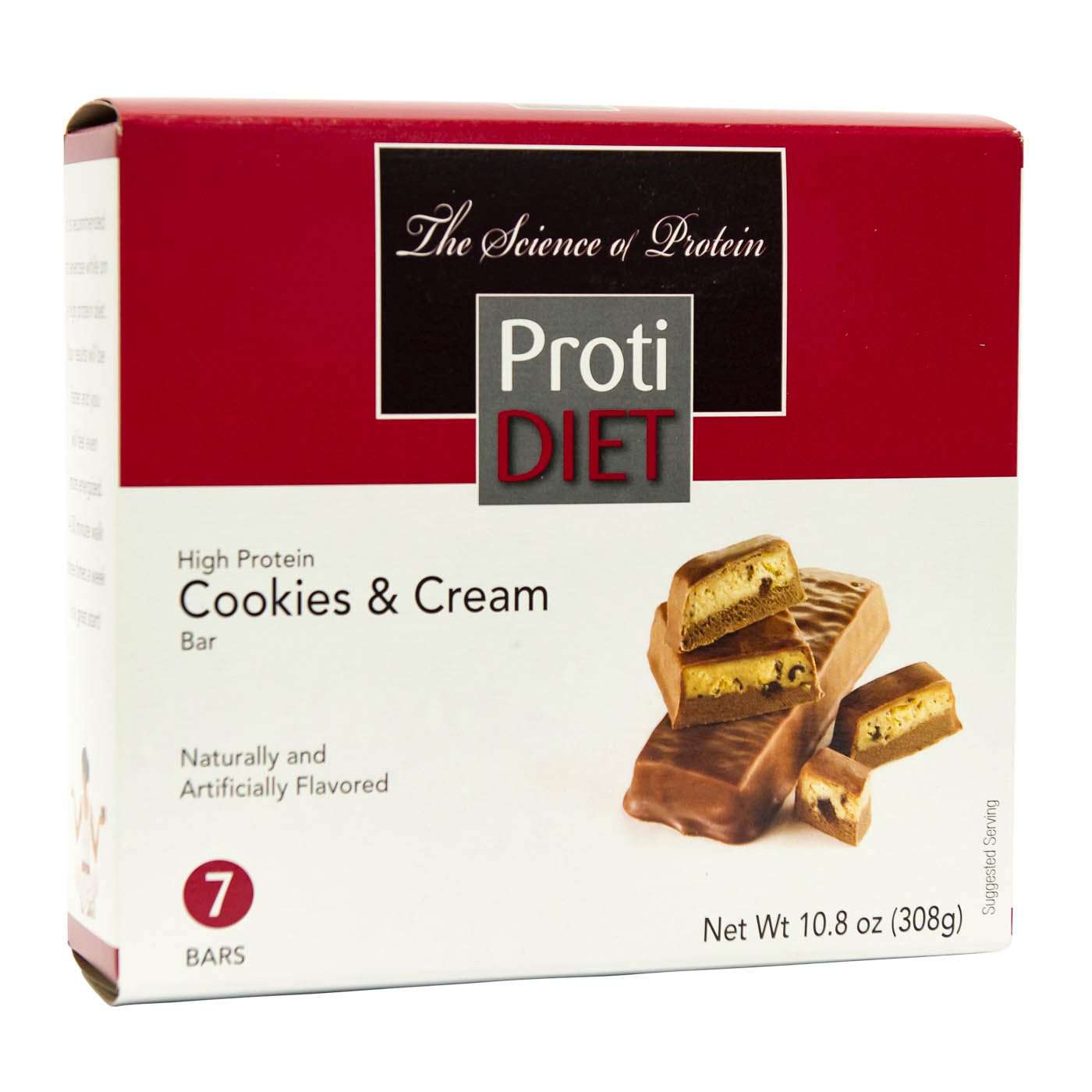 ProtiDIET Cookies & Cream Bar (7ct) – NutriWise