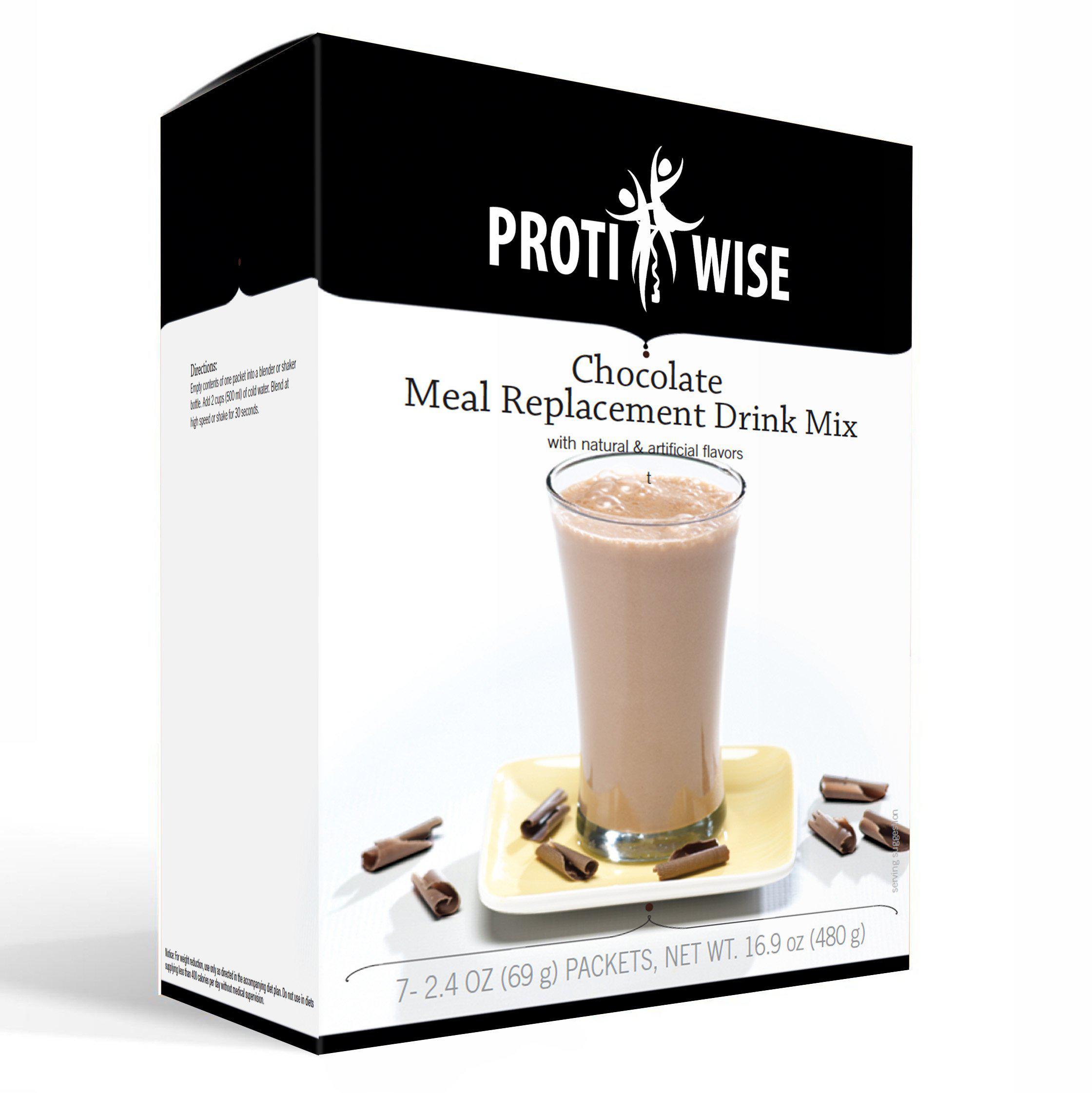 ProtiWise VHP Chocolate Meal Replacement Shake (7/Box) – NutriWise